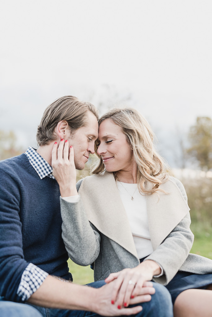 ann arbor michigan fall engagement session by kari dawson