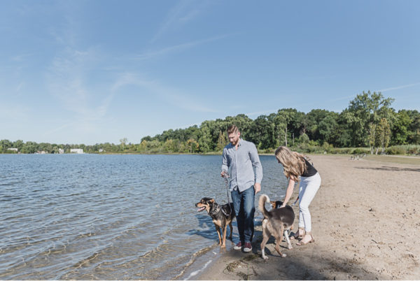 Dodge #4 State Park anniversary session in Waterford, MI by Kari Dawson