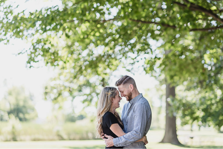 Dodge #4 State Park anniversary session in Waterford, MI by Kari Dawson